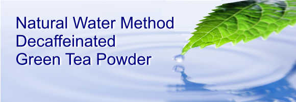 water method decaf green tea powder | SEI MEE TEA LLC